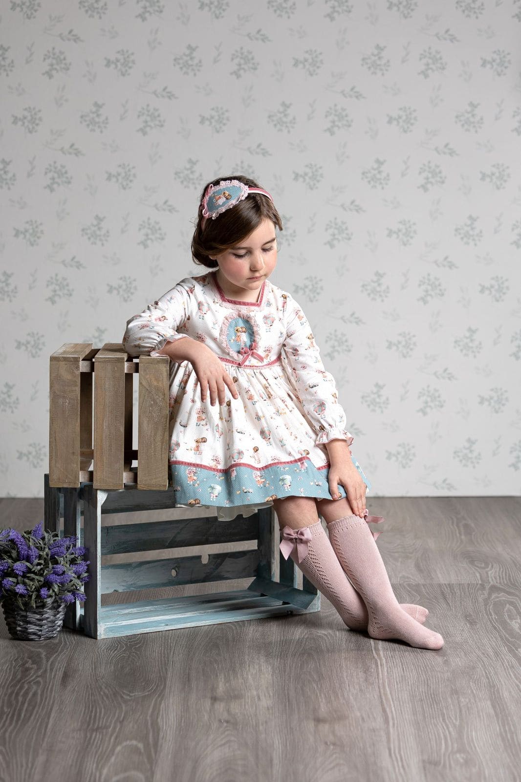 Abuela Tata Little Girl Print Headband To Match - 2500348 - 0899348 – Bella Sienna