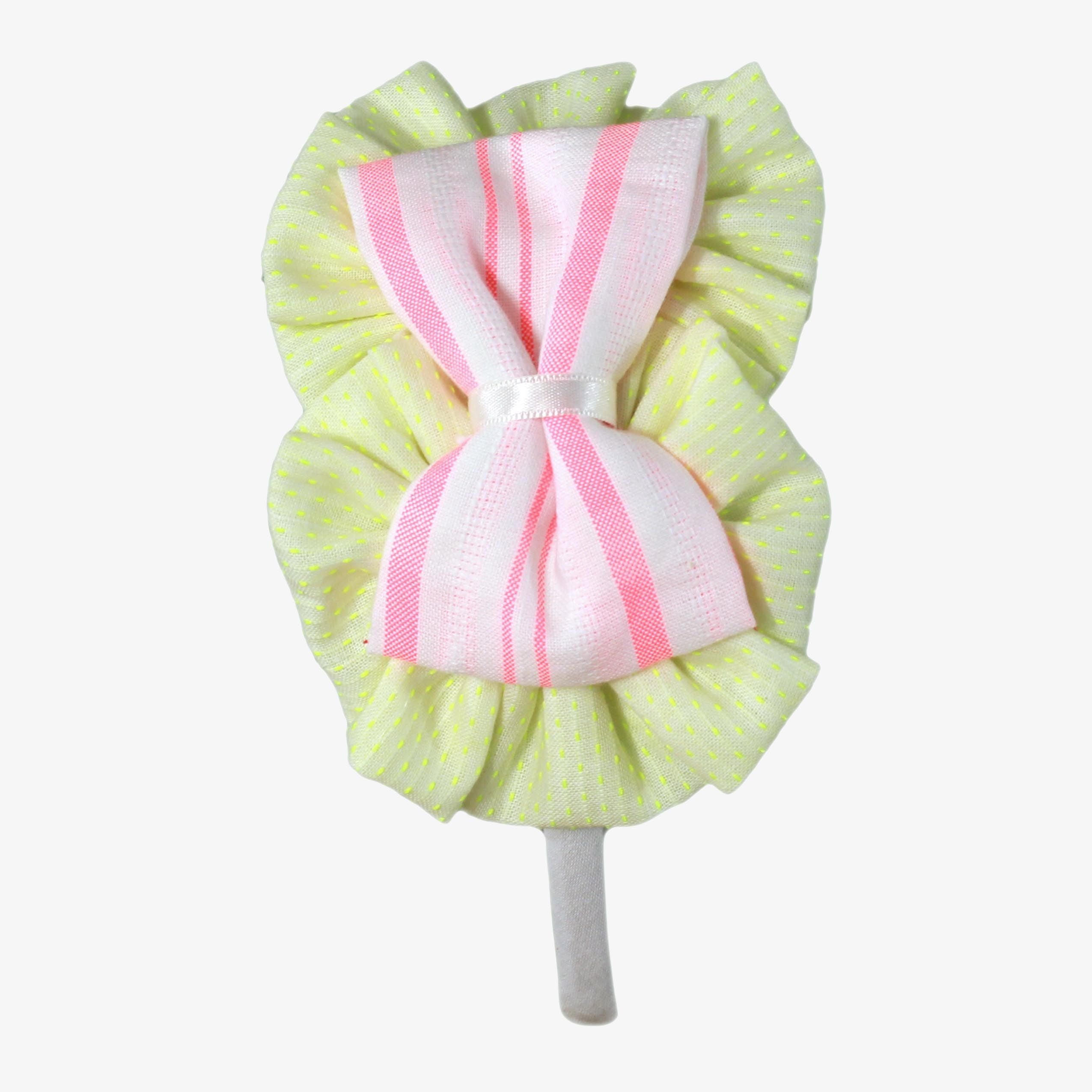 Miranda Girls Neon Stripe Headband To Match Dress - 152/VB & 252/V ...