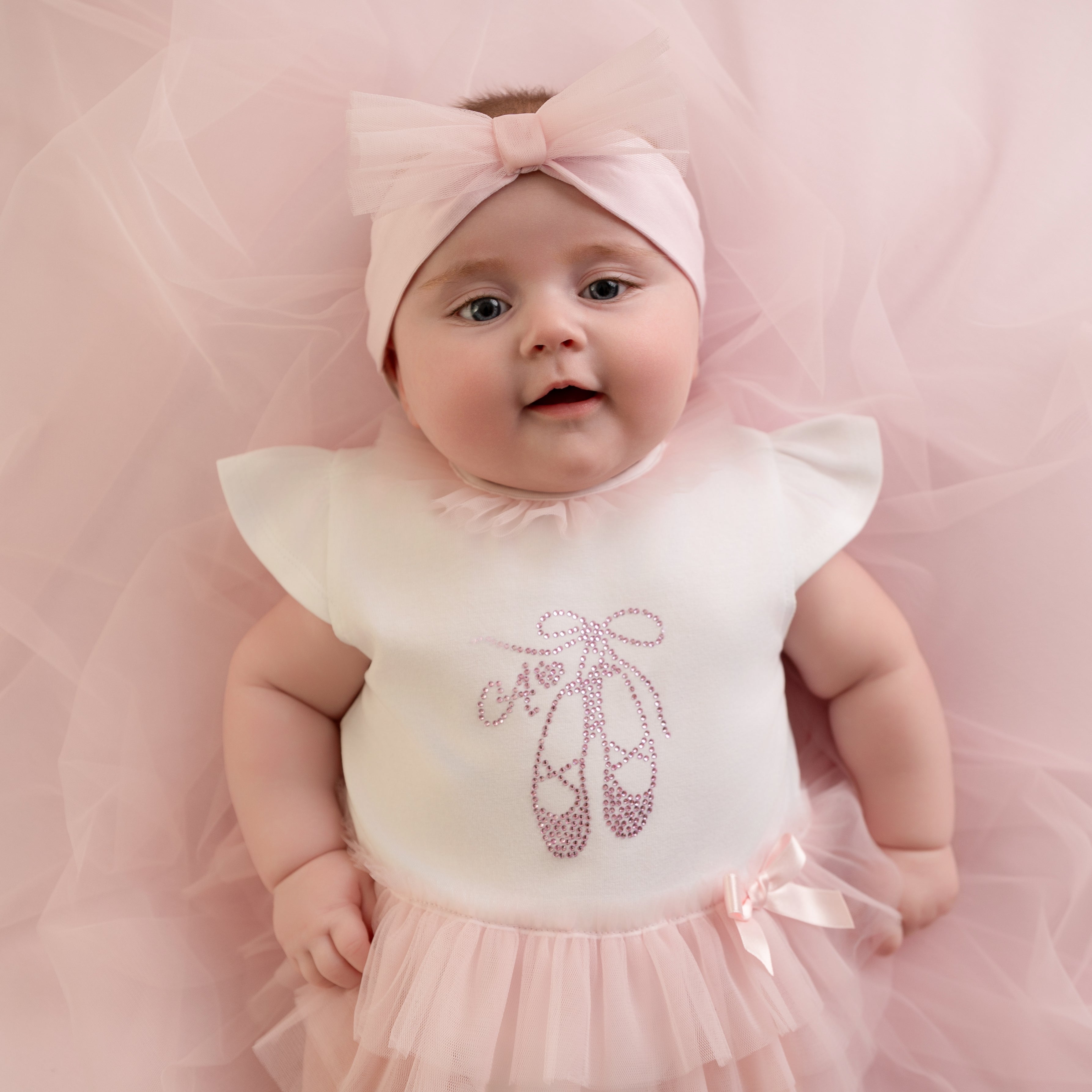 PRE - ORDER - Little A- LA26114 Oaklee - Tulle headband – Bella Sienna