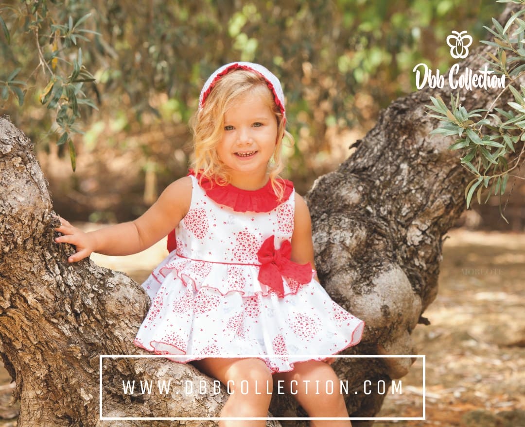 Dbb Collection Dress, Pants & Bonnet Set - 07201 – Bella Sienna