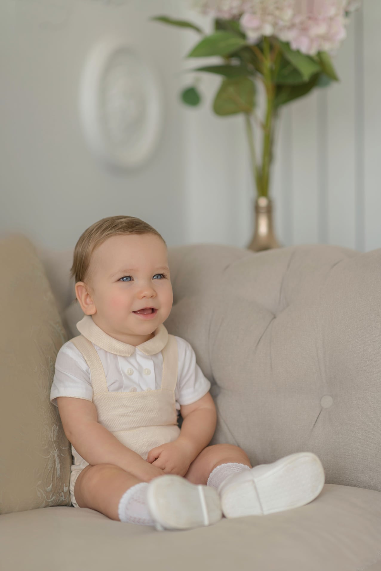 Miranda Boys Lemon & White Outfit - 0054/23 – Bella Sienna